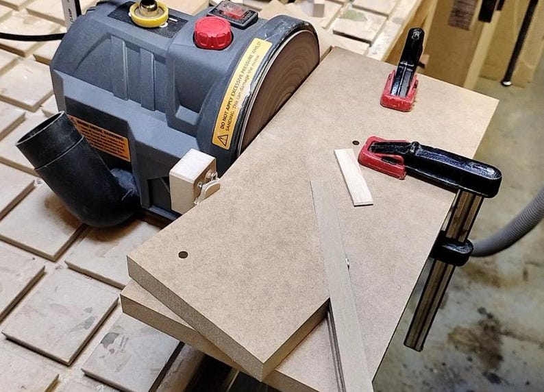 Kumiko Part Disc Sander Jig With Micro Adjust - Etsy