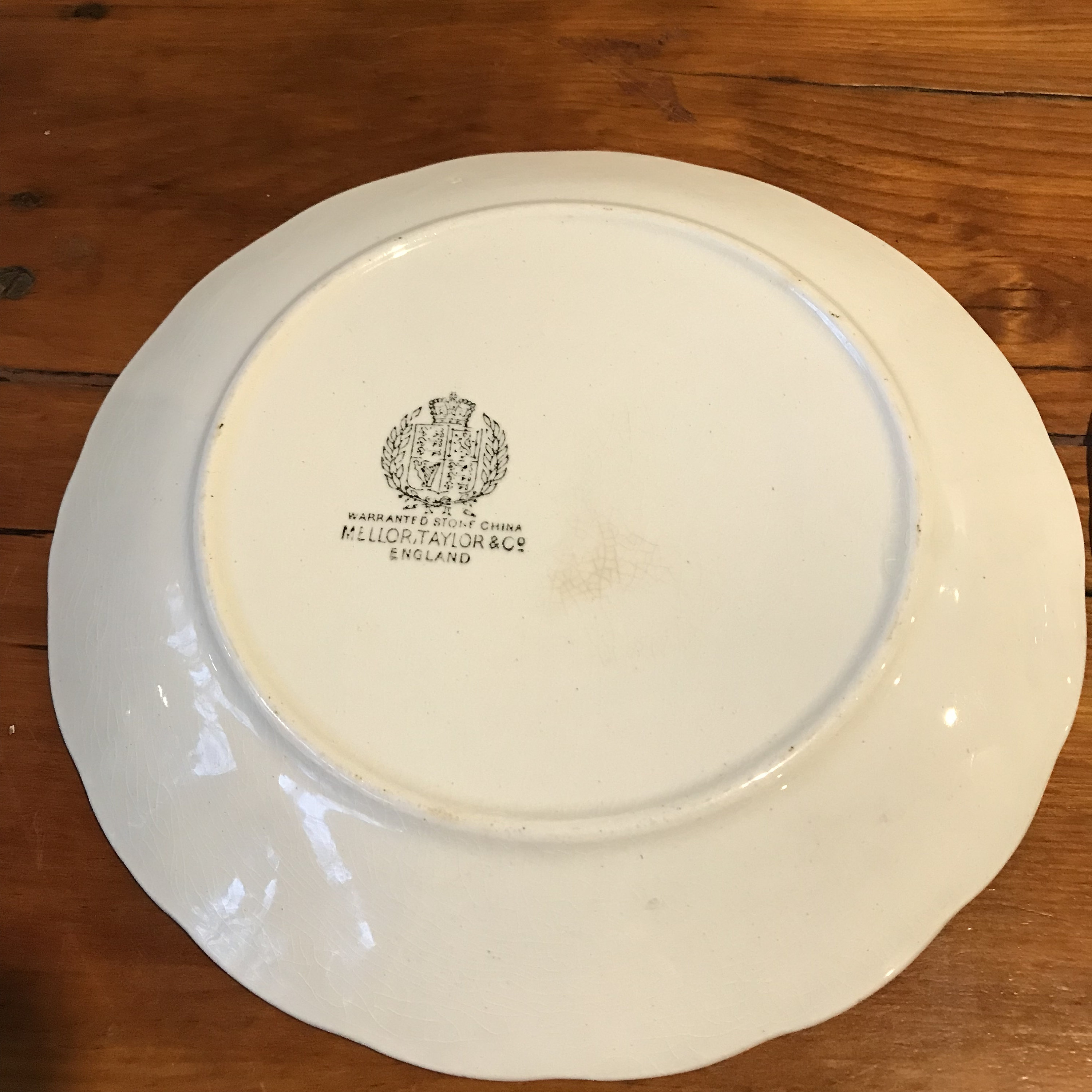 Pair of Antique Ironstone Side Plates by Mellor Taylor & Co - Etsy