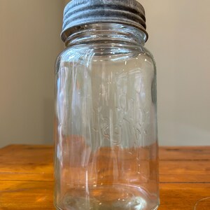 Antique Mid West Fruit Canning Jar, Canadian Preserve Jar, Collectable ...
