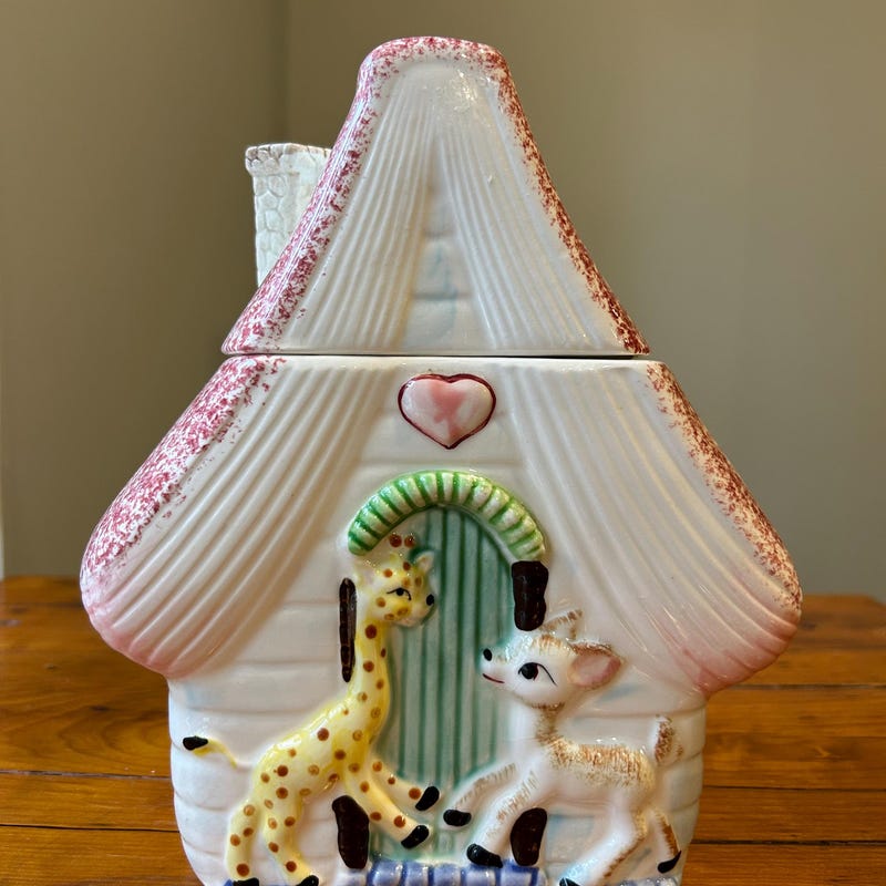 House Cookie Jar - Etsy