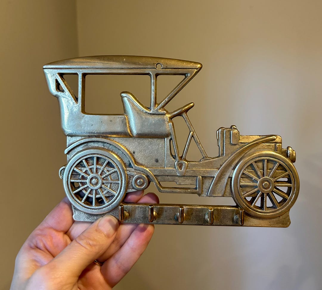 Vintage Solid Brass Ford Model T Car Key Holder, Retro Home Decor - Etsy