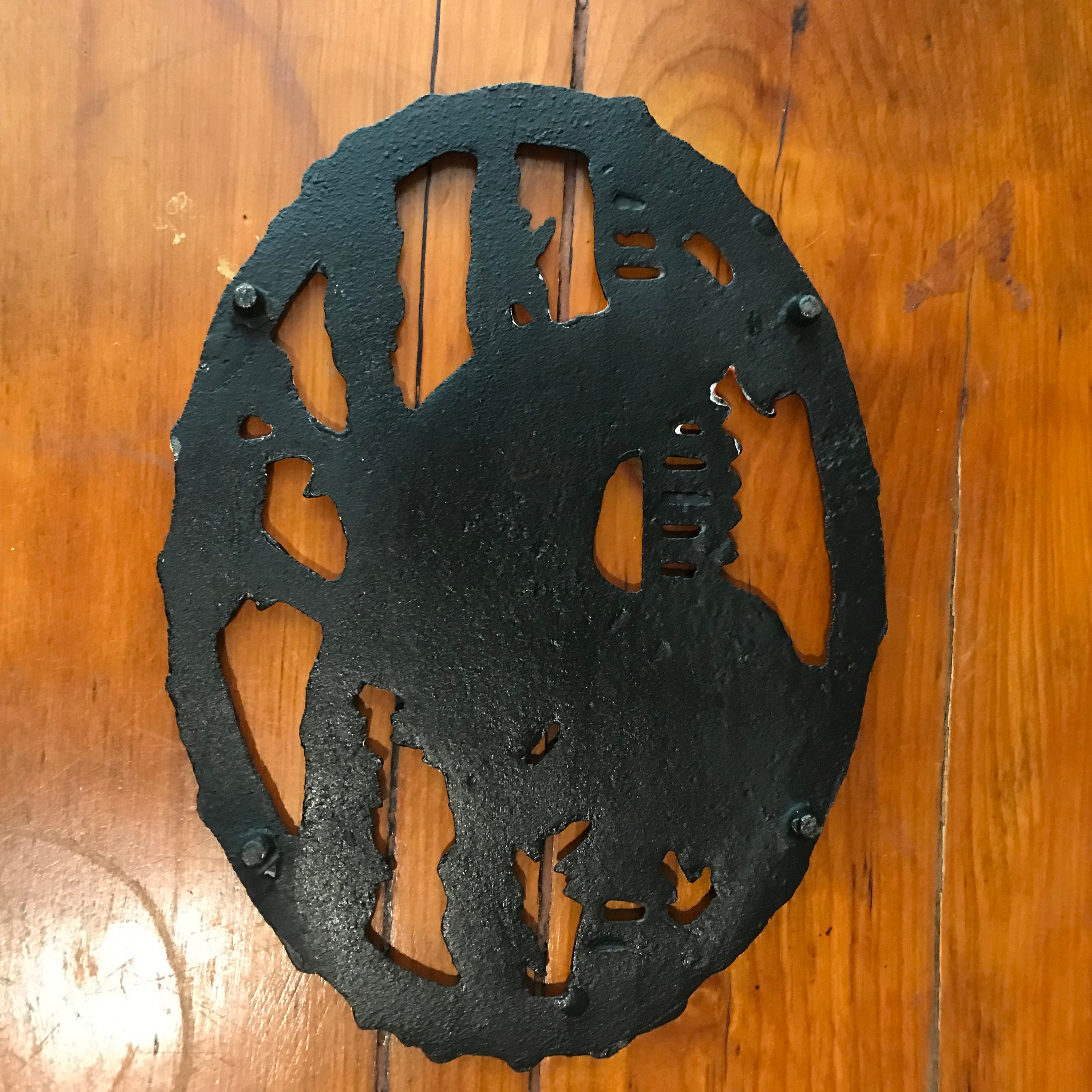 Vintage Cast Iron Rooster Trivet Country Kitchen Decor - Etsy