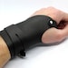 Gauntlet - Extra Wide Leather Bracelet: Thumb & Fist Fixation ...