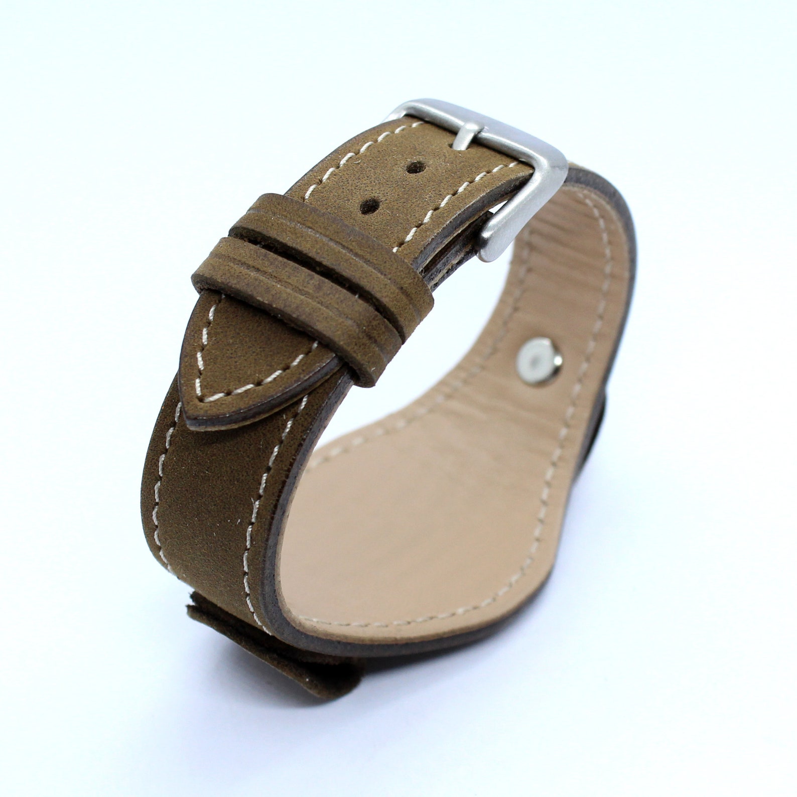 Cobra S One-piece Watch Strap 14mm 16mm 18mm Lugs Calfskin - Etsy