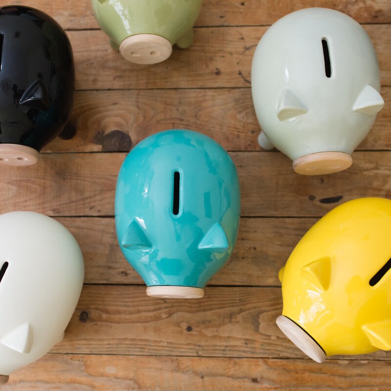 Handmade Piggy Bank - Etsy