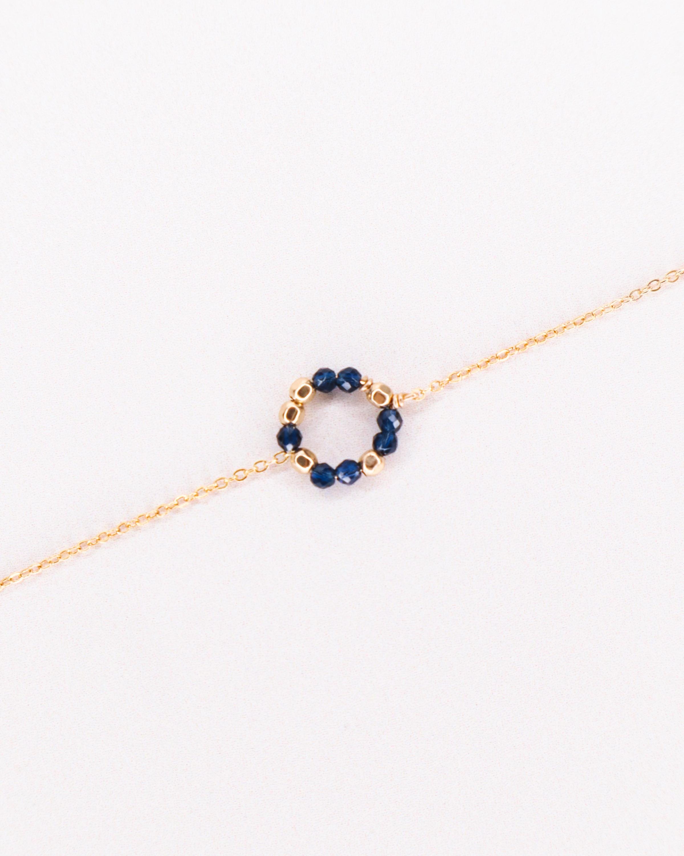 Zenith Birthstone Bracelet, Round Bracelet, Gold, Silver, Gemstones ...