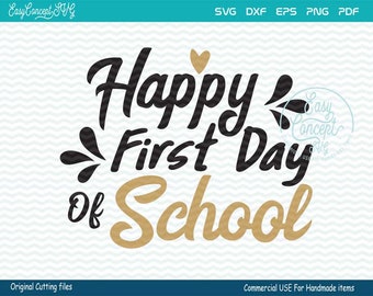 First day of school svg | Etsy