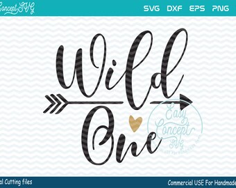 Wild one svg | Etsy
