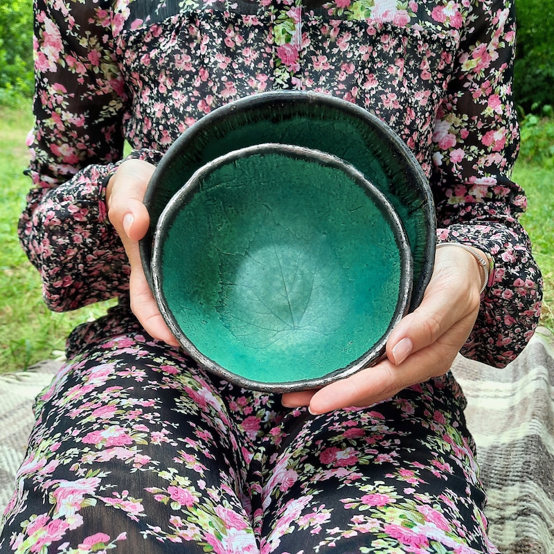Turquoise Bowls - Etsy