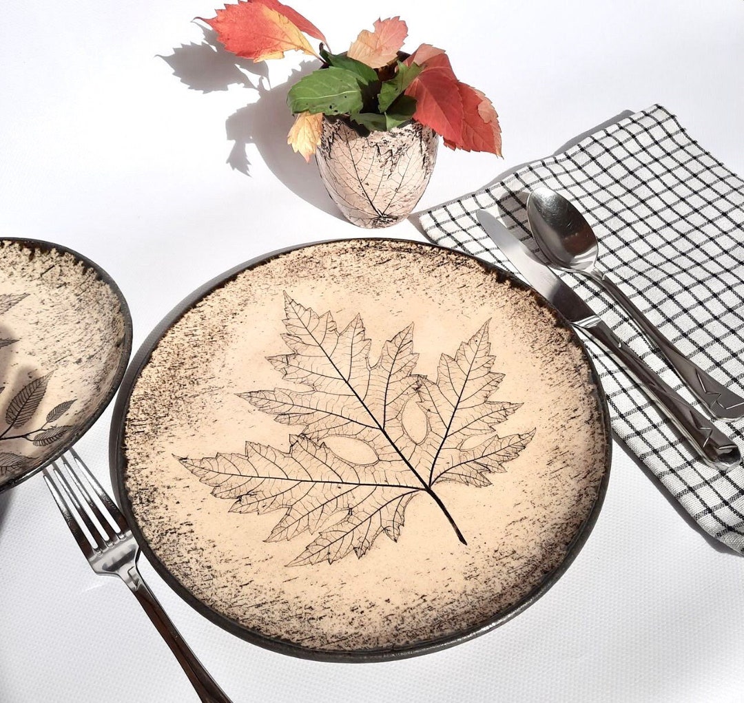 Dinner Plate/ceramic 11 ''handmade Ceramic Plate for - Etsy