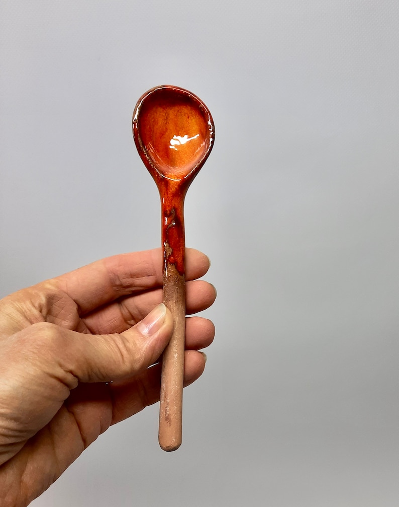 Ceramic Kitchen Spoon Original Farmhouse Spoon Rustic | Etsy