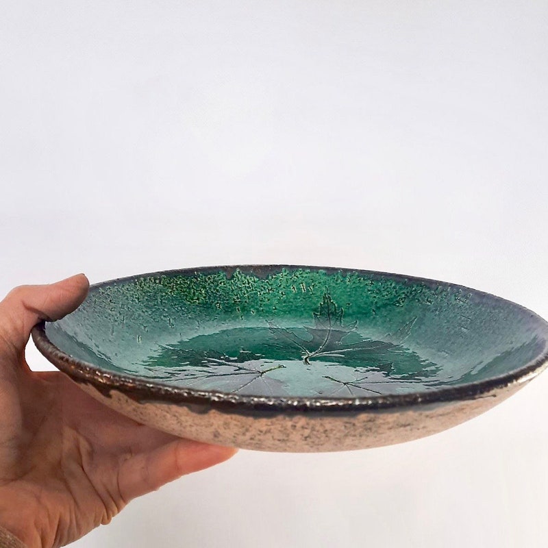 Green Ceramic Bowl - Etsy