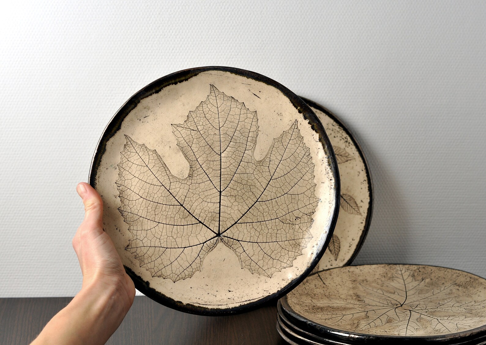 Dinner Plate/ceramic 11 ''handmade Ceramic Plate for | Etsy