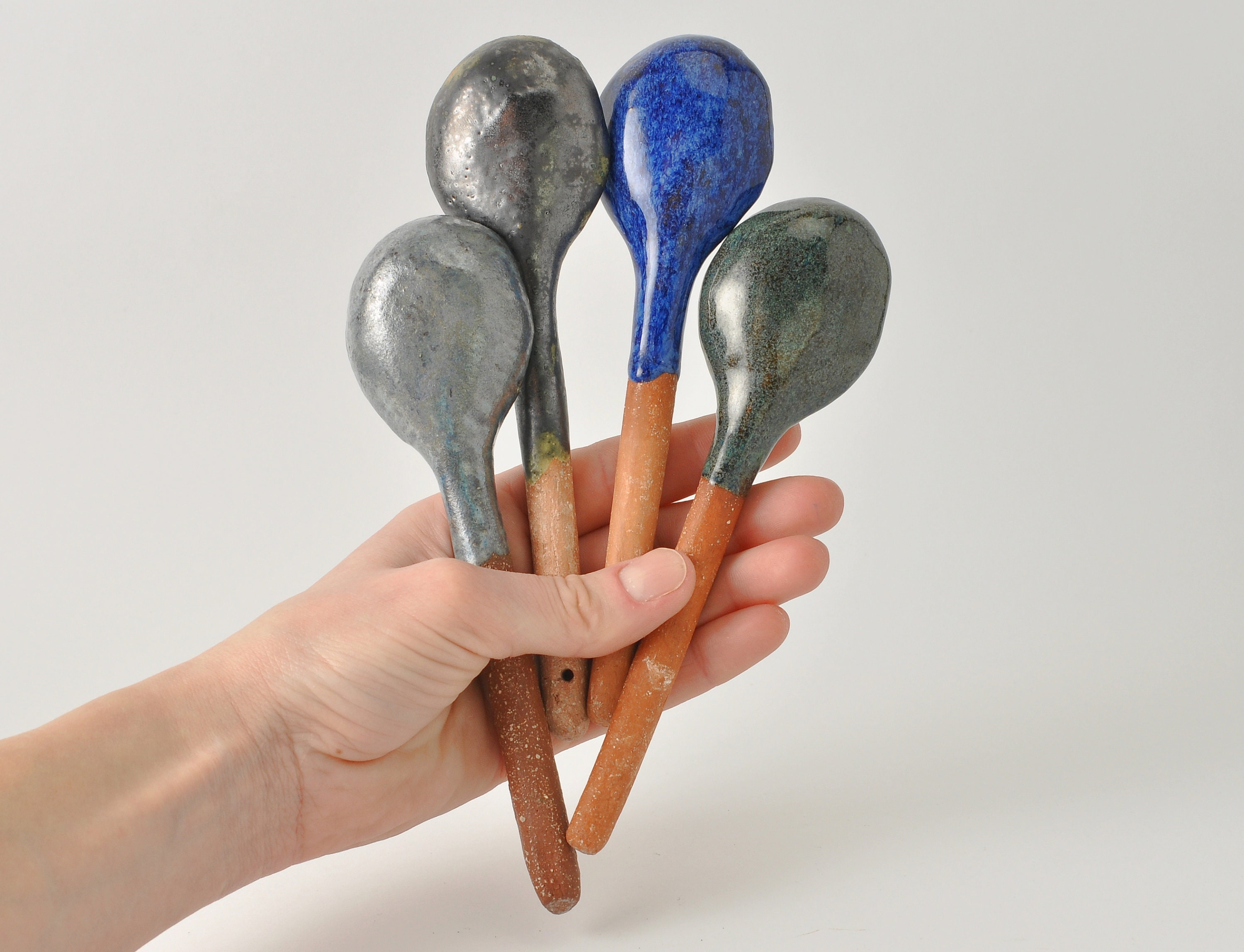 Ceramic kitchen spoon Original farmhouse tea spoon rustic | Etsy