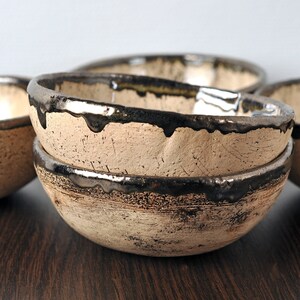 6ft Beige Ceramic Bowl Handmade/ Set 3 4 6 Persons/ Ceramic - Etsy