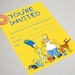 The Simpsons Invitations Simpson Party Invites Children Birthday Kids ...