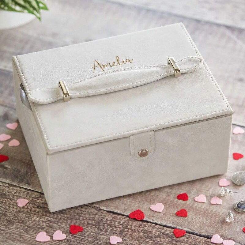 Large Elegant White Box - Etsy UK
