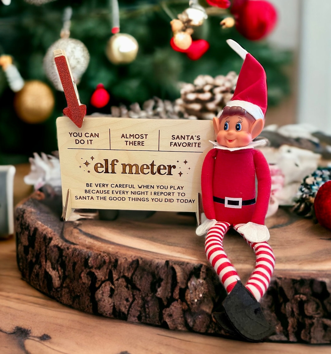 Elf Meter, Elf Report, Elf Surveillance, Elf Props, - Etsy