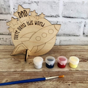Dad Paint Kit, Father’s Day Paint Kit, Father’s Day Gift, Kids Diy ...