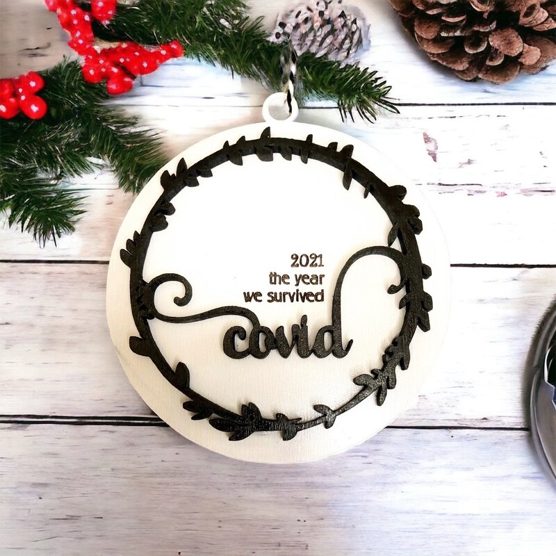 Covid Ornaments - Etsy