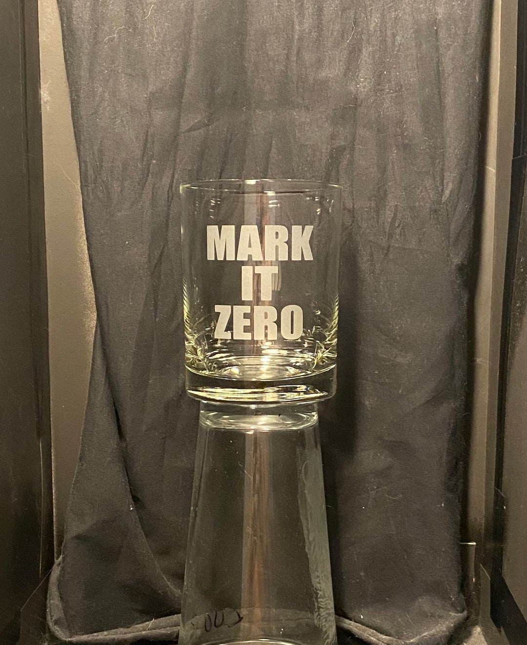 The Big Lebowski Inspired mark It Zero Sandblasted Etched Pint or ...