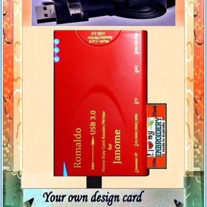 A2 - Janome / Elna's Special Card Reader/writer With USB 3.0 Special ...