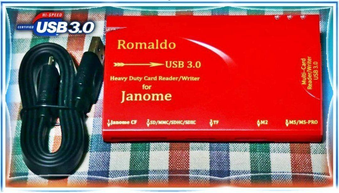 A2 - Janome / Elna's Special Card Reader/writer With USB 3.0 Special ...