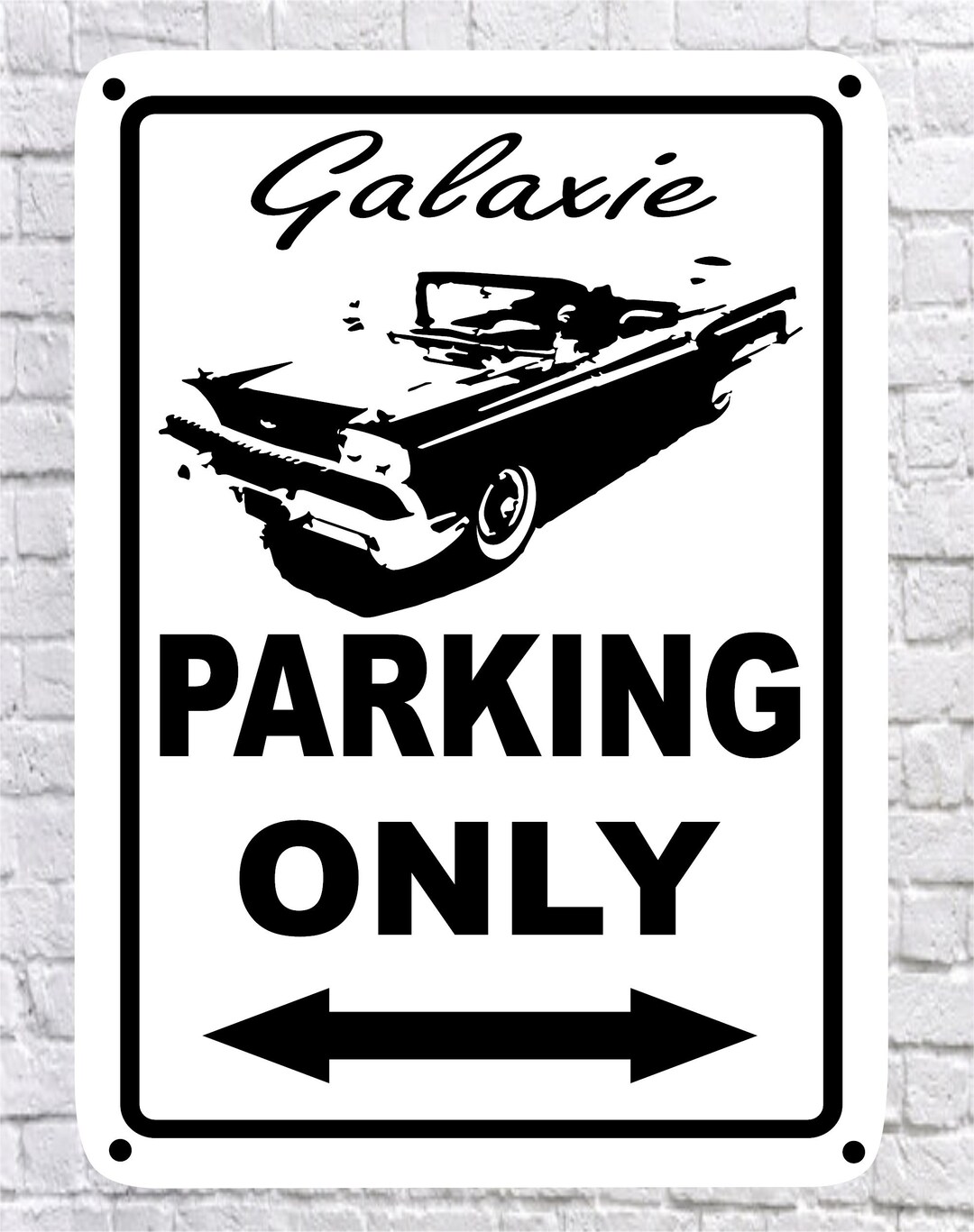 Ford Galaxie 500, High Quality .040 Aluminum Sign - Etsy