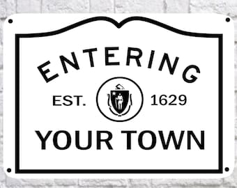 Ma Entering Sign - Etsy