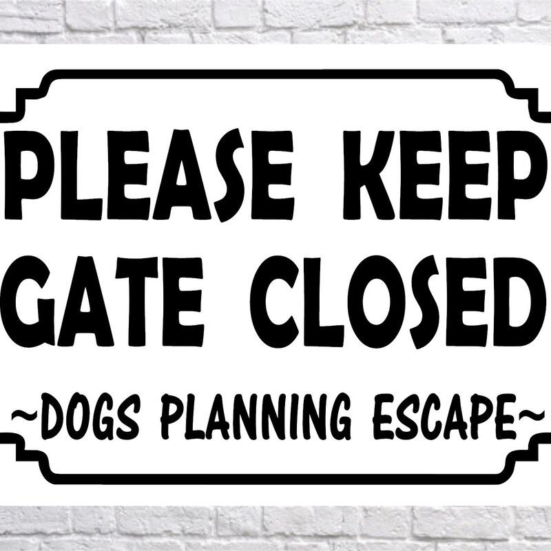 Fence With Gate Plans - Etsy