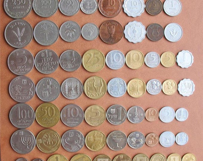 1966 Israel Asimon Telephone Token Coin Pendant Jewish Rotary Dial ...