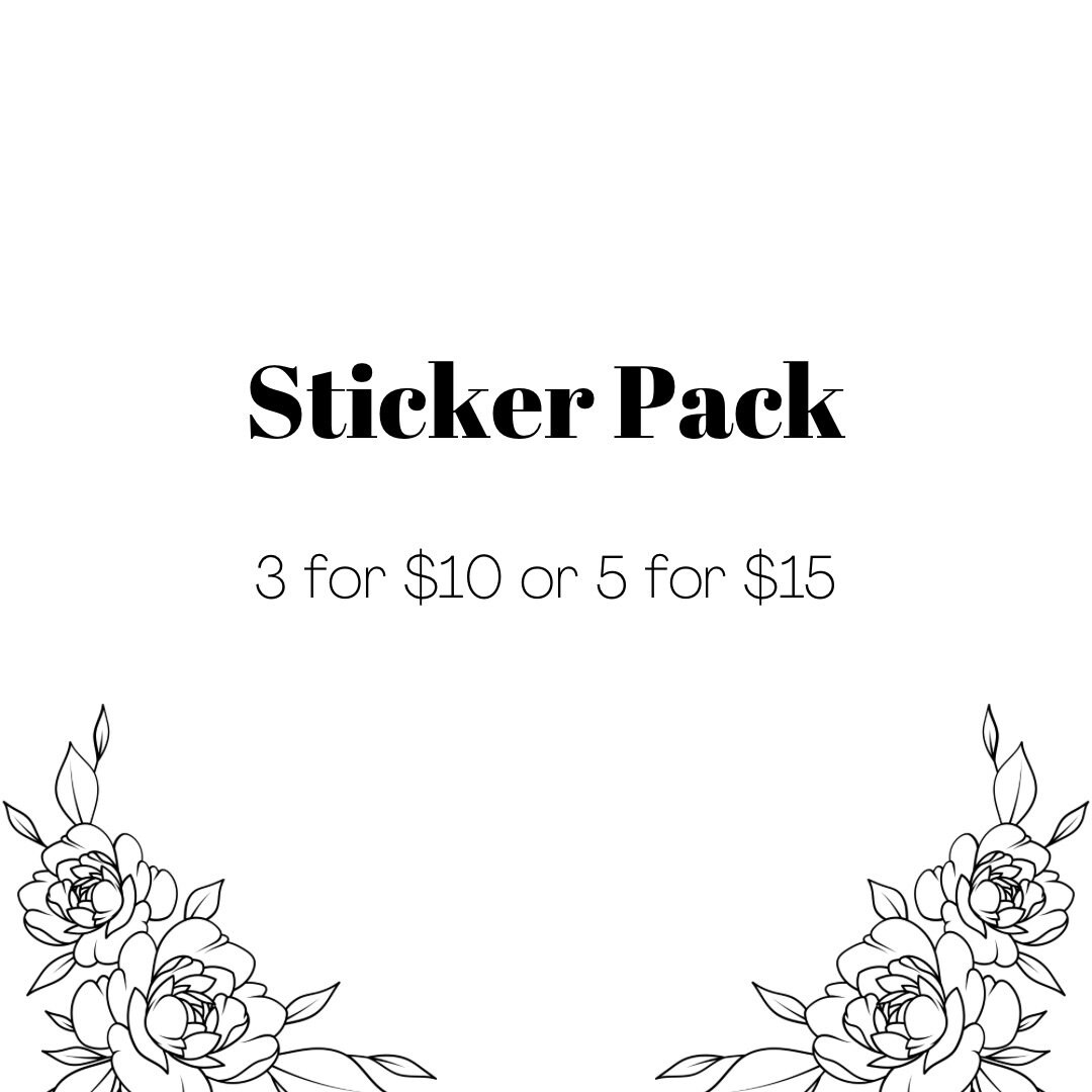 Sticker Pack Etsy