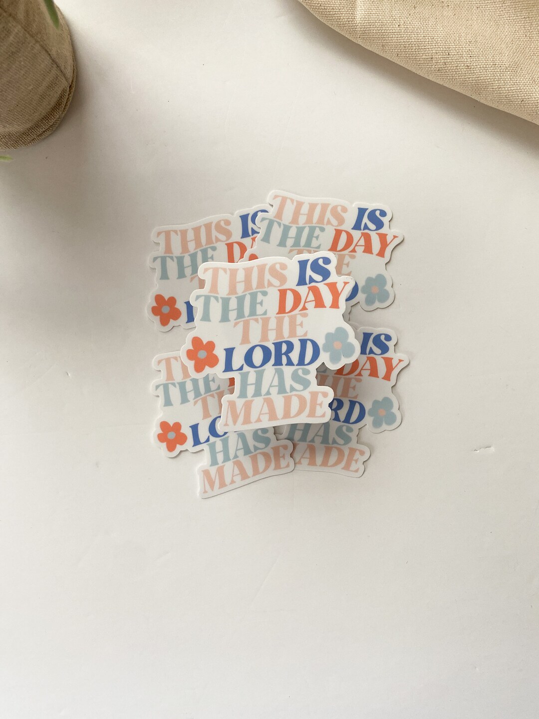 This is the Day Sticker / Bible Verse Sticker - Etsy