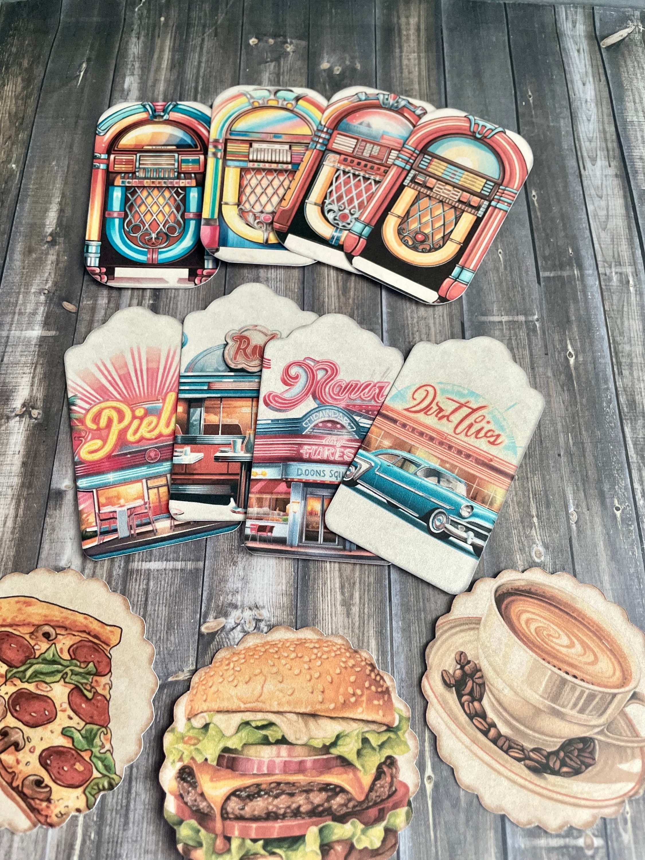 Vintage Diner Ephemera: Retro Dinner Menus, Receipts , & More for ...