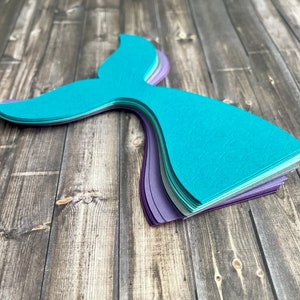 Paper Mermaid Tails Die Cuts - Etsy