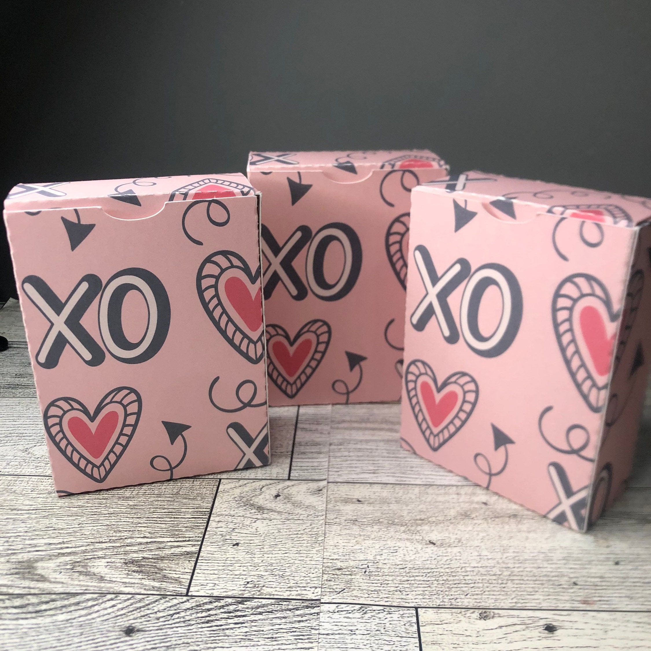 Heart Window Candy Box, Heart Window Treat Boxes for Parties ...