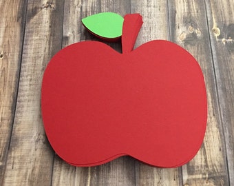 Apple Die Cut | Etsy