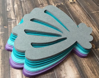 Glitter Under the Sea Die Cuts, Mermaid Confetti, Starfish Confetti ...