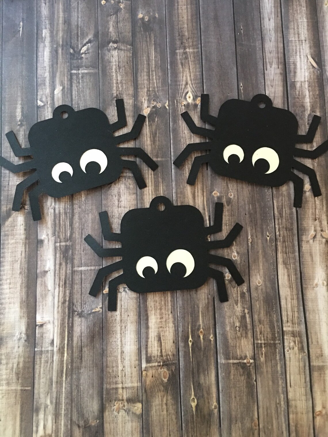 Black Spider Halloween Gift Tags Spider Gift Bag Tags - Etsy