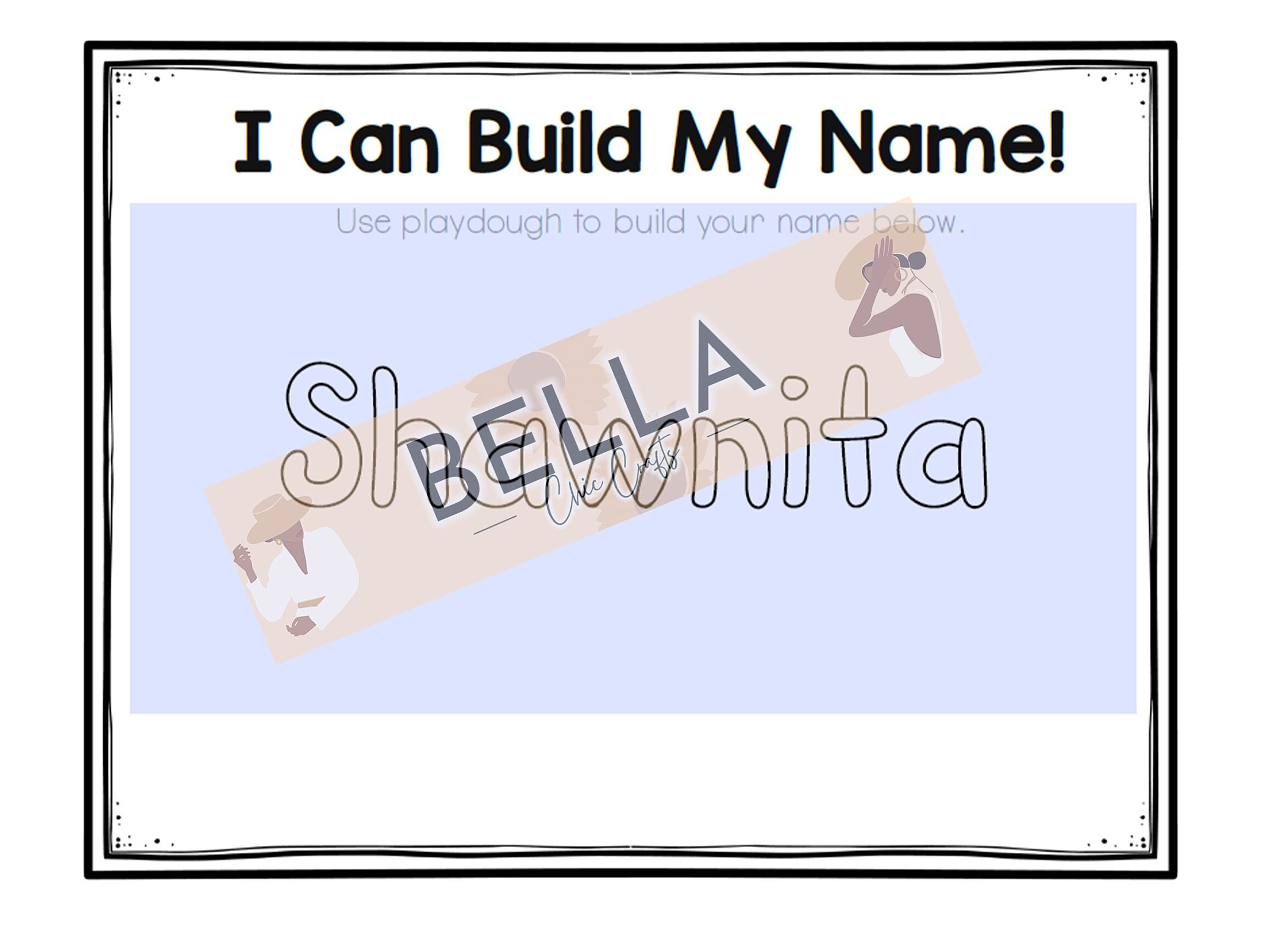 Editable Writing Activities-name Practice Pack-eight Writing Activities ...