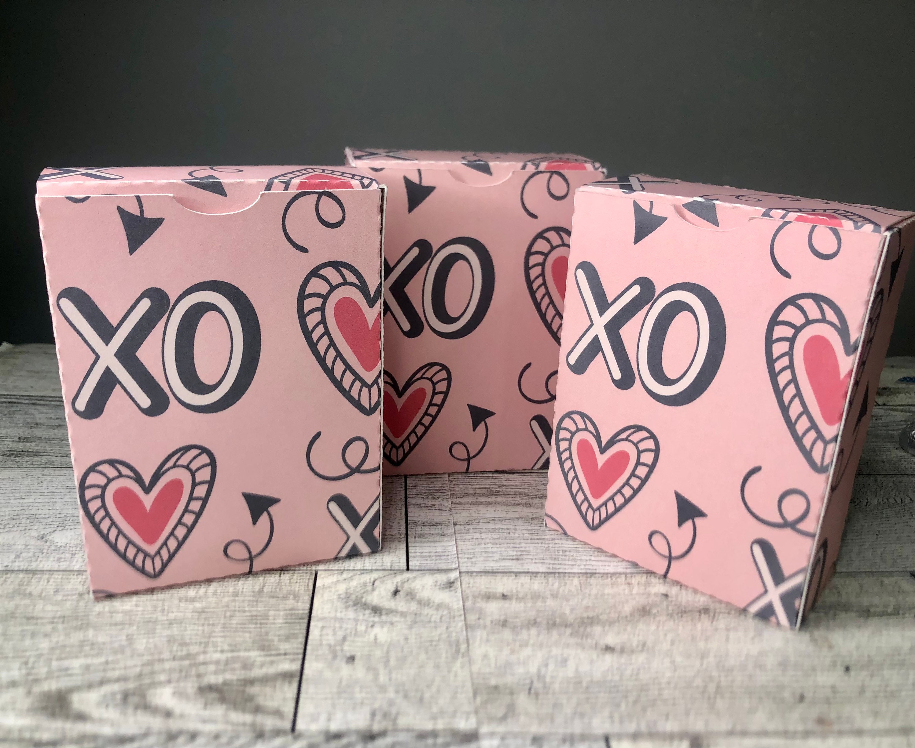 Heart Window Candy Box, Heart Window Treat Boxes for Parties ...