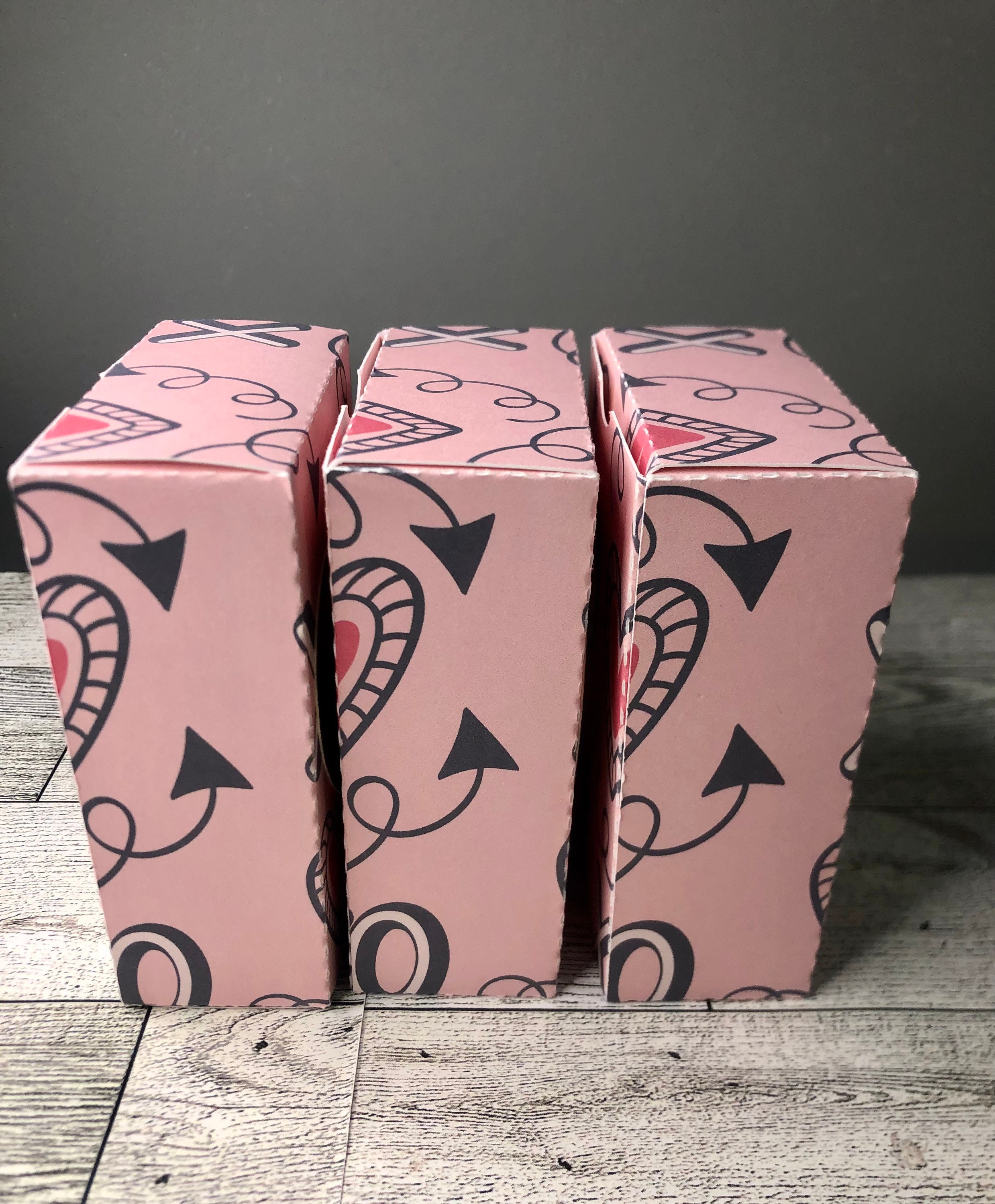 Heart Window Candy Box, Heart Window Treat Boxes for Parties ...