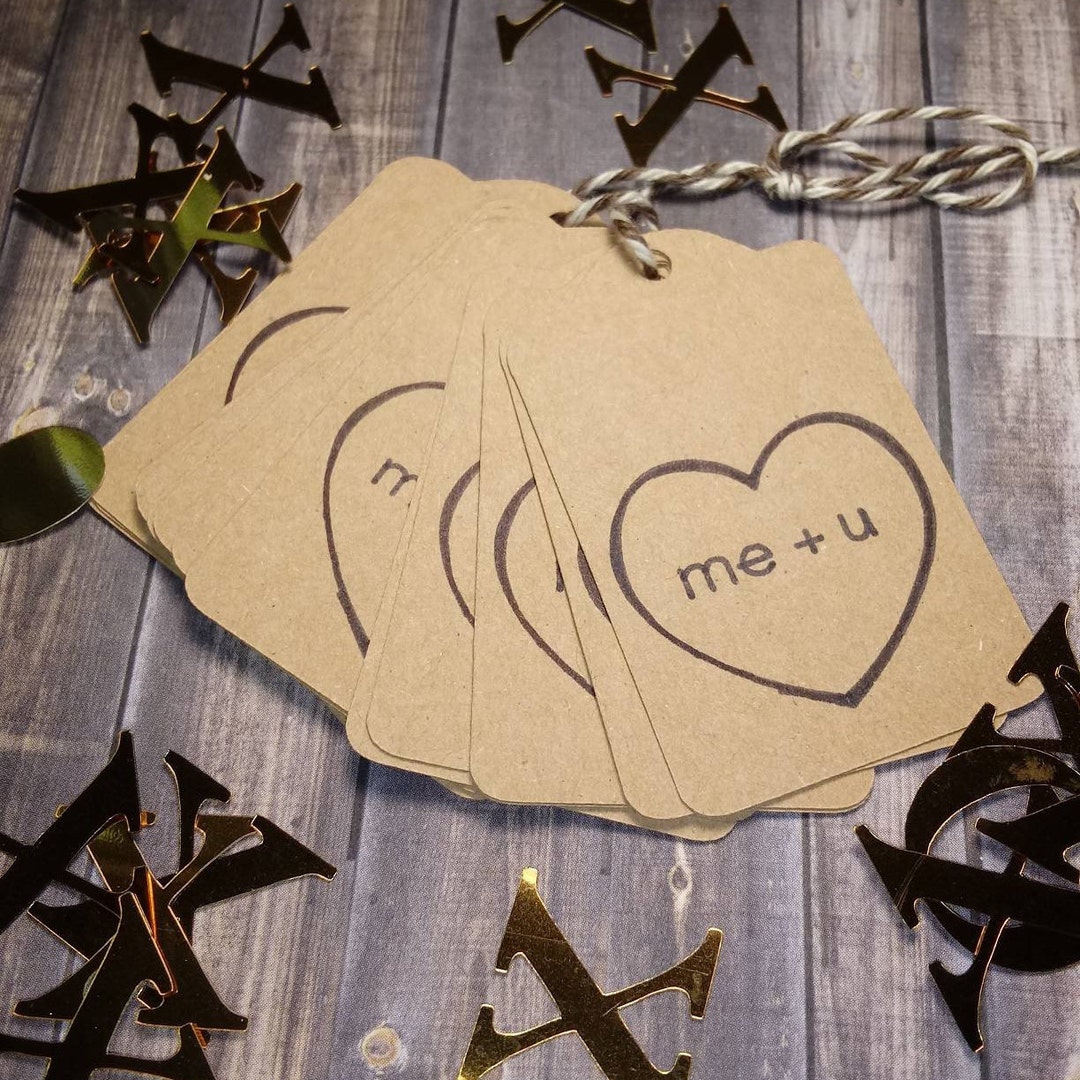 Small Gift Tags, Kraft Paper Tags, Love Tags - Etsy