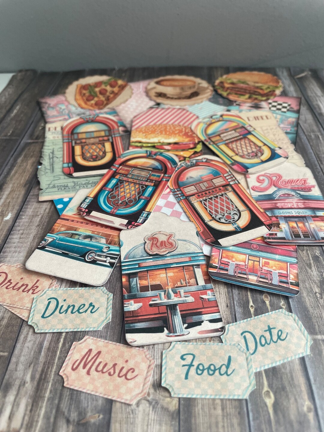 Vintage Diner Ephemera: Retro Dinner Menus, Receipts , & More for ...