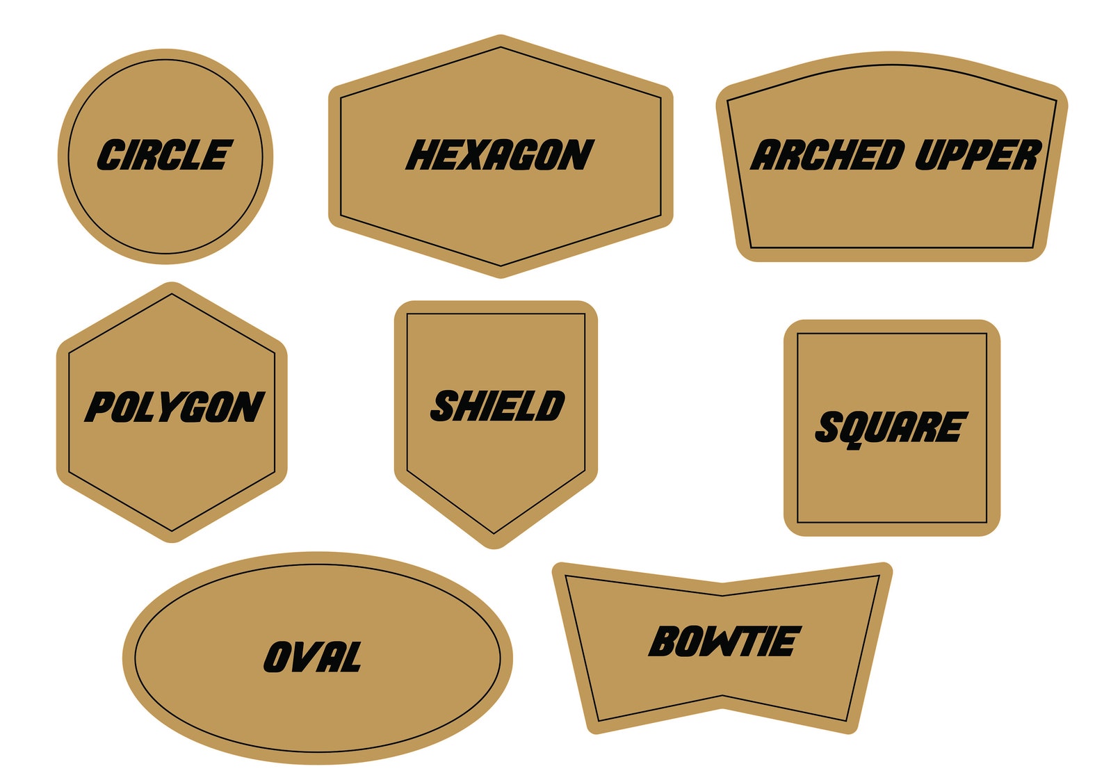 Custom Patch Shape Customized Richardson 112 Laser Engraved - Etsy