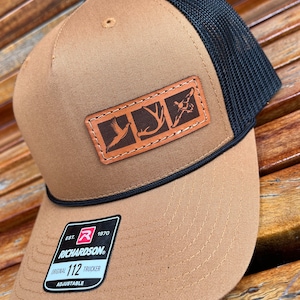 Richardson 112FPR ROPE HAT Laser Engraved Leather Patch Hat-pheasant ...