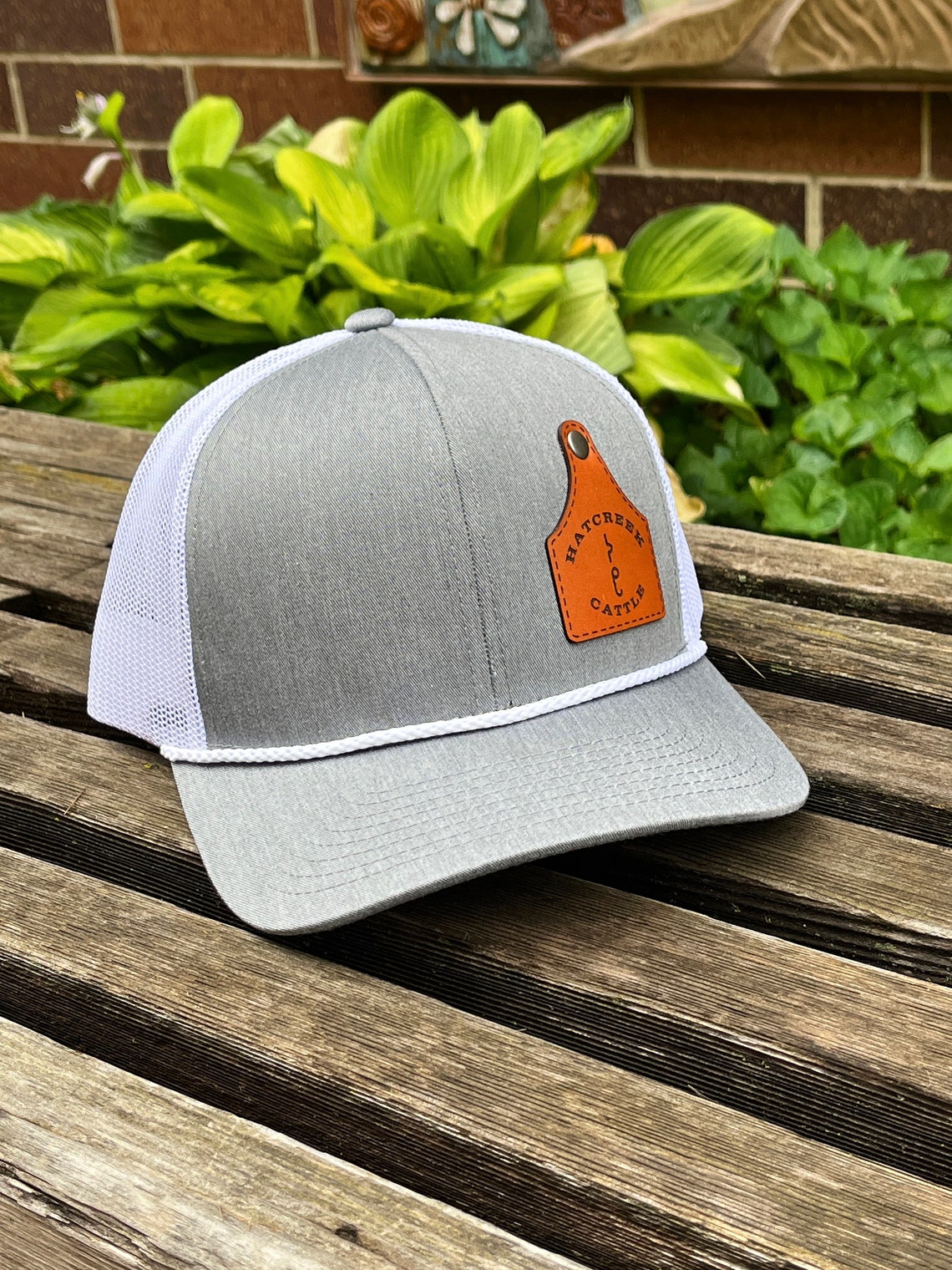 Custom Ranch Brand With Text Pacific Headwear 104BR Trucker - Etsy