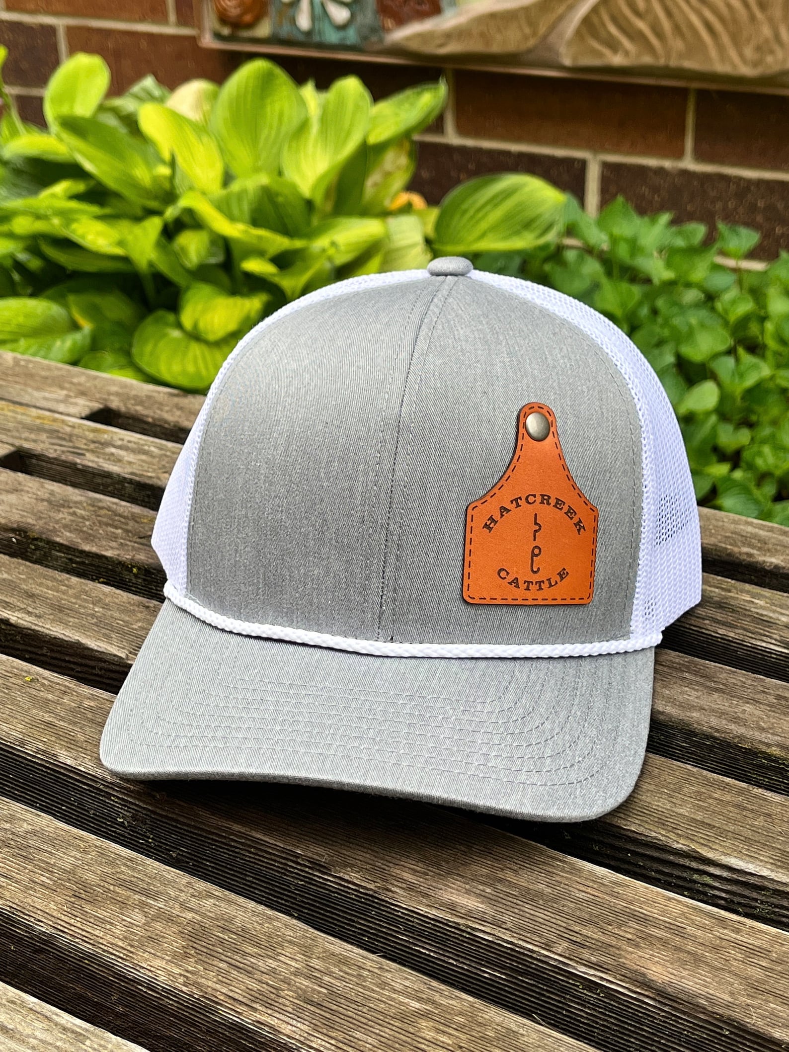 Custom Ranch Brand With Text Pacific Headwear 104BR Trucker Snapback ...
