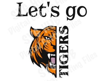 Go tigers | Etsy