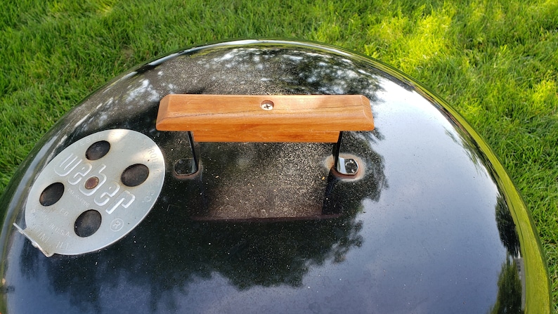 Cherry Wood Replacement Handle for Weber Grill - MADE in USA! - Etsy